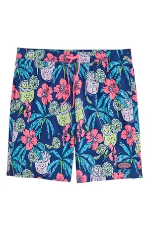 Vineyard Vines 7-inch Chappy Swim Trunks - Moonshine