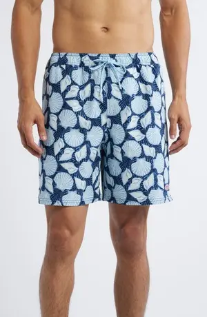 Vineyard Vines 7-inch Chappy Swim Trunks - Shell Toss Navy