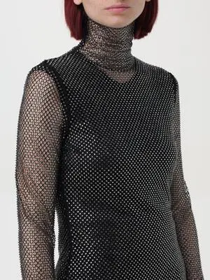 Sportmax Embellished Mesh Top