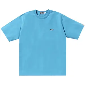 A BATHING APE One Point Relaxed Fit Tee - Blue
