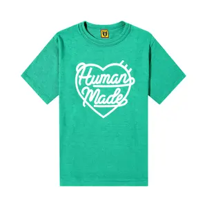 HUMAN MADE ハートロゴ Tシャツ ライトグリーン Human Made Color T-Shirt #2 - Green | Editorialist