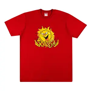 Supreme Sun Tee 'red' Red