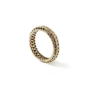 John Hardy Icon Chevron 6mm Ring - Gold