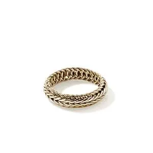 John Hardy Icon Chevron 6mm Ring - Gold