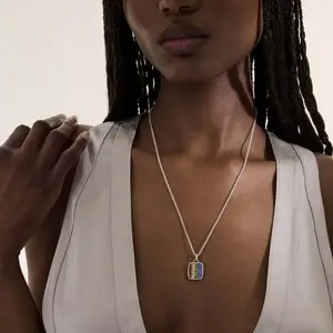 John Hardy Gemstone Pendant Necklace