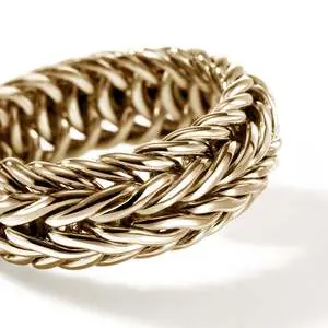 John Hardy Icon Chevron Band Ring 9mm