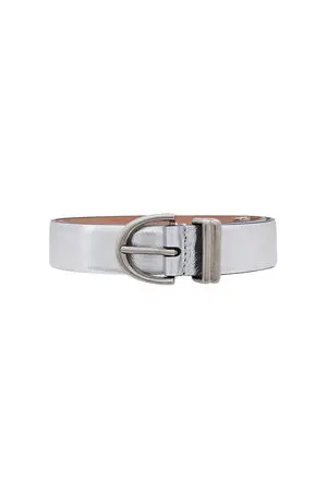 Khaite Bambi Antique 25mm Belt - Silver