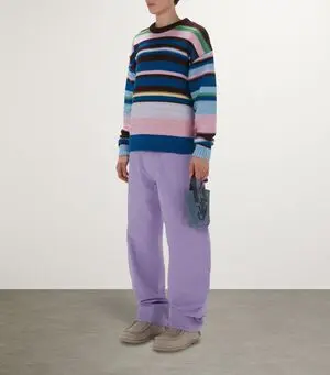 JW Anderson Denim-effect Belt Tote Bag