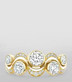 BOODLES Yellow Over The Moon Diamond Ring