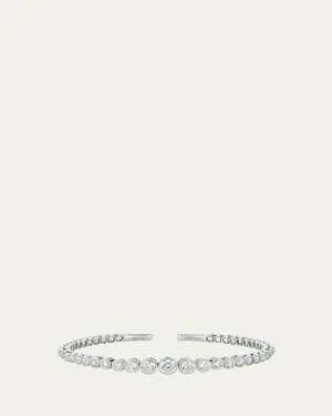 Ondyn Single Lumiere Diamond Bracelet - White Gold