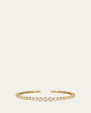 Ondyn ONDYN Single Lumiere Diamond Bracelet Yellow Gold