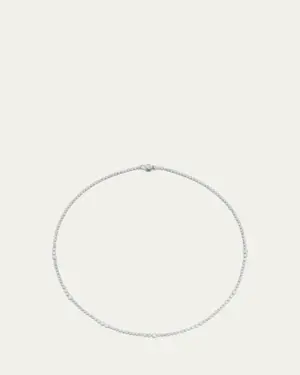 Ondyn Rainsun 18k Diamond Tennis Necklace - White Gold