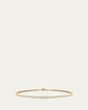 Ondyn Soleil Diamond Choker Necklace - Yellow Gold