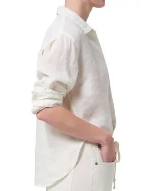 Citizens Of Humanity Kayla Shrunken Top - Vanilla