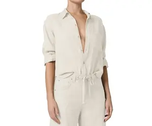 Citizens Of Humanity Kayla Shrunken Top - Vanilla