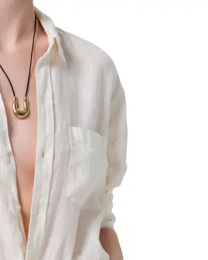 Citizens Of Humanity Kayla Shrunken Top - Vanilla