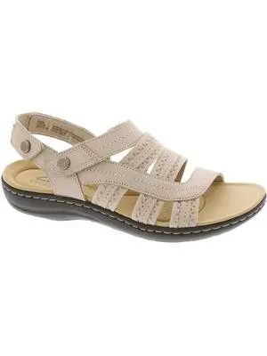 Clarks Laurieann Erin Womens Leather Slingback Sandals - Multi