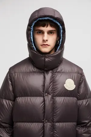 Moncler Cyclone 2-In-1 Short Down Jacket - Brown | Editorialist