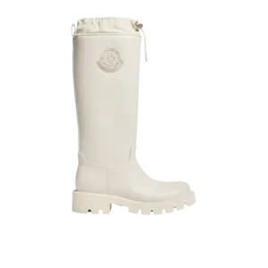 Moncler Kickstream High Rain Boots White