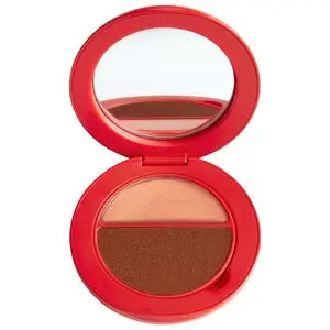 FARA HOMIDI Essential Face Compact Refillable Concealer And Foundation Brun