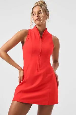 Alo Yoga Soft Carefree 1/2 Zip Dress