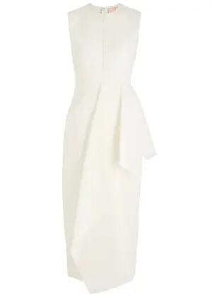 ROKSANDA Raya Draped Midi Dress
