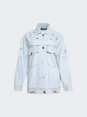 Versace Distressed Jackets For Women