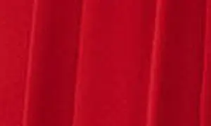 Carolina Herrera Pleated Tie Neck Minidress
