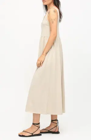 Electric & Rose Isabel Cotton Jersey Midi Dress