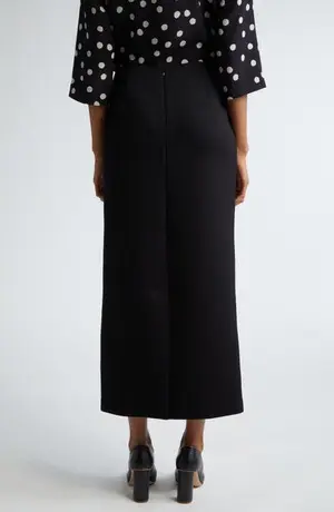 Max Mara Flou Stretch Jersey Skirt