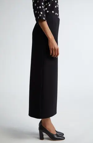 Max Mara Flou Stretch Jersey Skirt