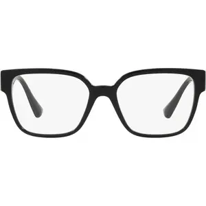 Versace 54mm Square Optical Glasses - Black