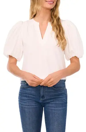 Women's Cotton Short-Sleeve Blouses