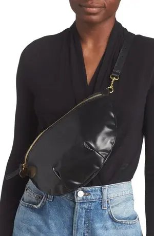 Clare V. Grande Fanny Leather Belt Bag