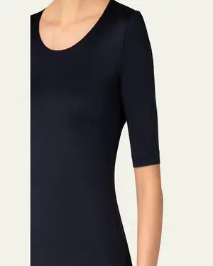 Akris Scoop-neck T-shirt