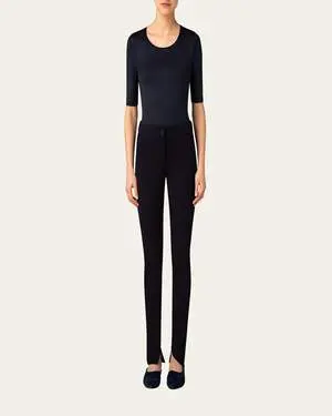 Akris Scoop-neck T-shirt