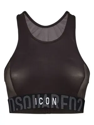 Dsquared2 Icon-motif Racerback Bra