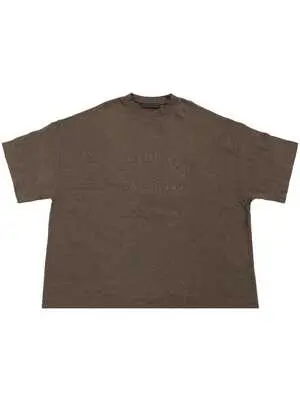 Fear Of God Logo-print Cotton T-shirt - Brown