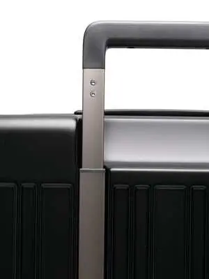 PIQUADRO Embossed Suitcase - Black