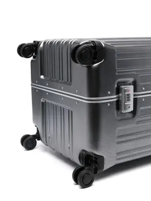 PIQUADRO Hardside Suitcase With Logo Lettering