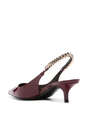 Gucci Signoria Slingback Pumps - Red