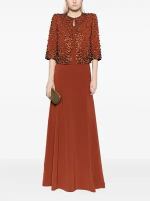 Jenny Packham Joelyn Strapless Gown