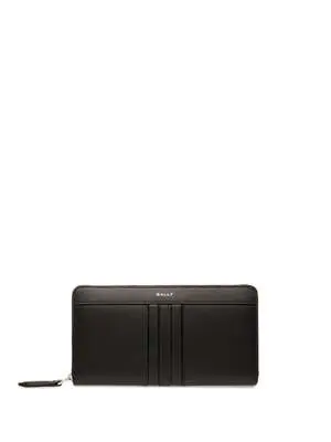 Bally Logo-stamp Leather Wallet - Black