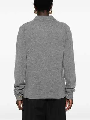 TOTEME Straight-collar Cashmere Shirt
