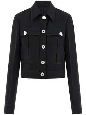 FERRAGAMO Trucker Style Wool Jacket