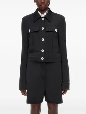 FERRAGAMO Trucker Style Wool Jacket