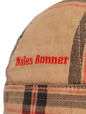 Adidas Wales Bonner X Check Pattern Bucket Hat