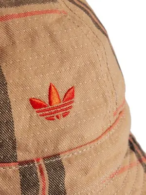 Adidas Wales Bonner X Check Pattern Bucket Hat