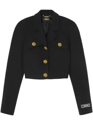 Versace Button Detailed Jackets For Women