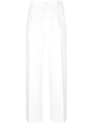 Dolce & Gabbana Pressed-crease Straight-leg Trousers